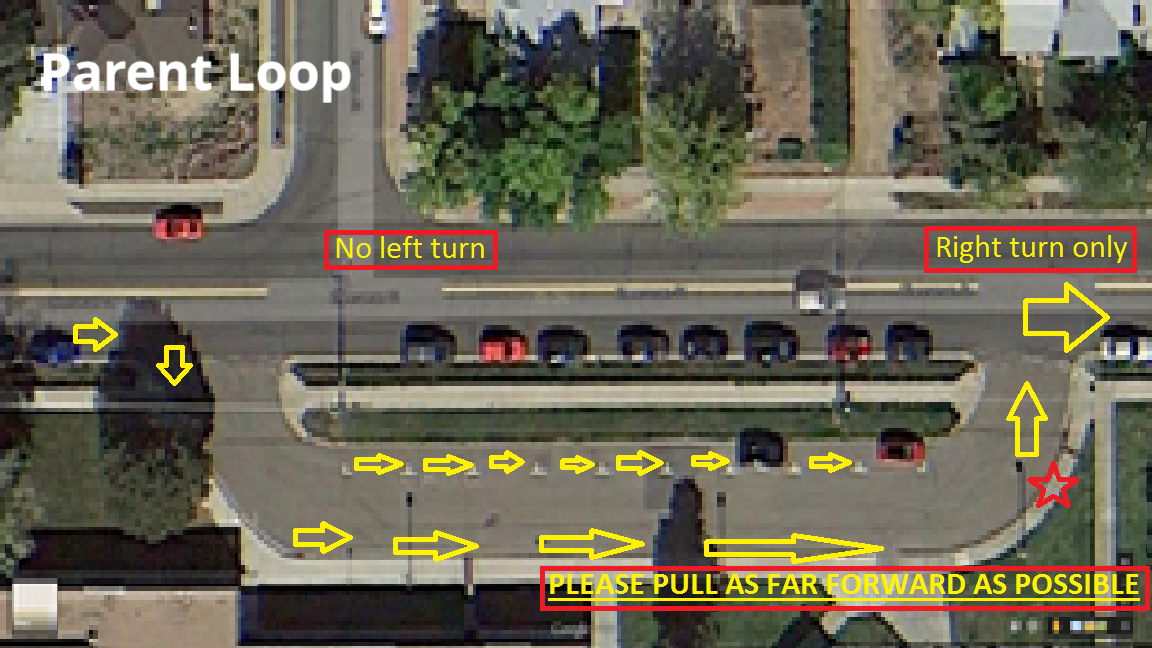 Traffic Flow Around EMS – Erie Middle School