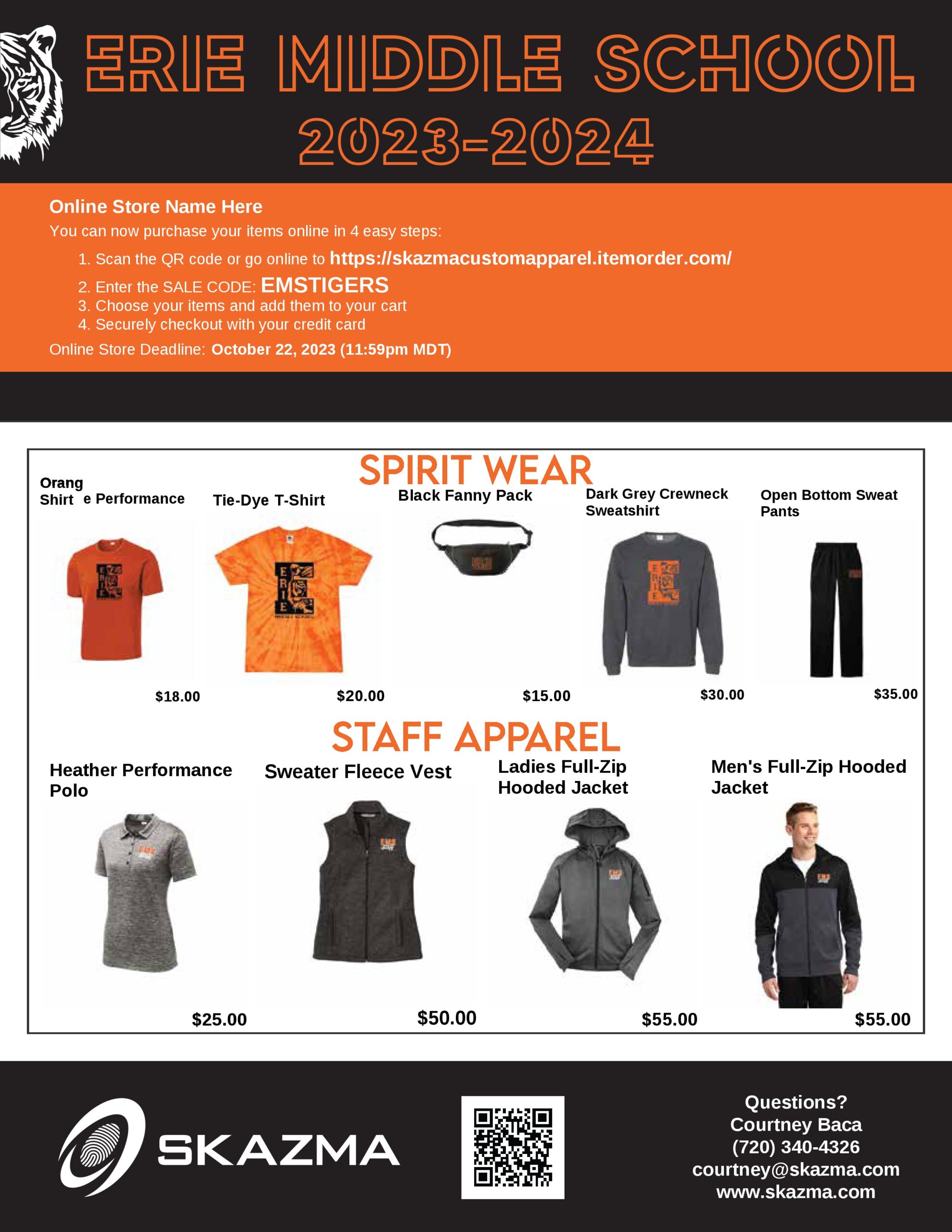 Erie Middle School’s Weekly Newsletter 10/20/23 – Erie Middle School